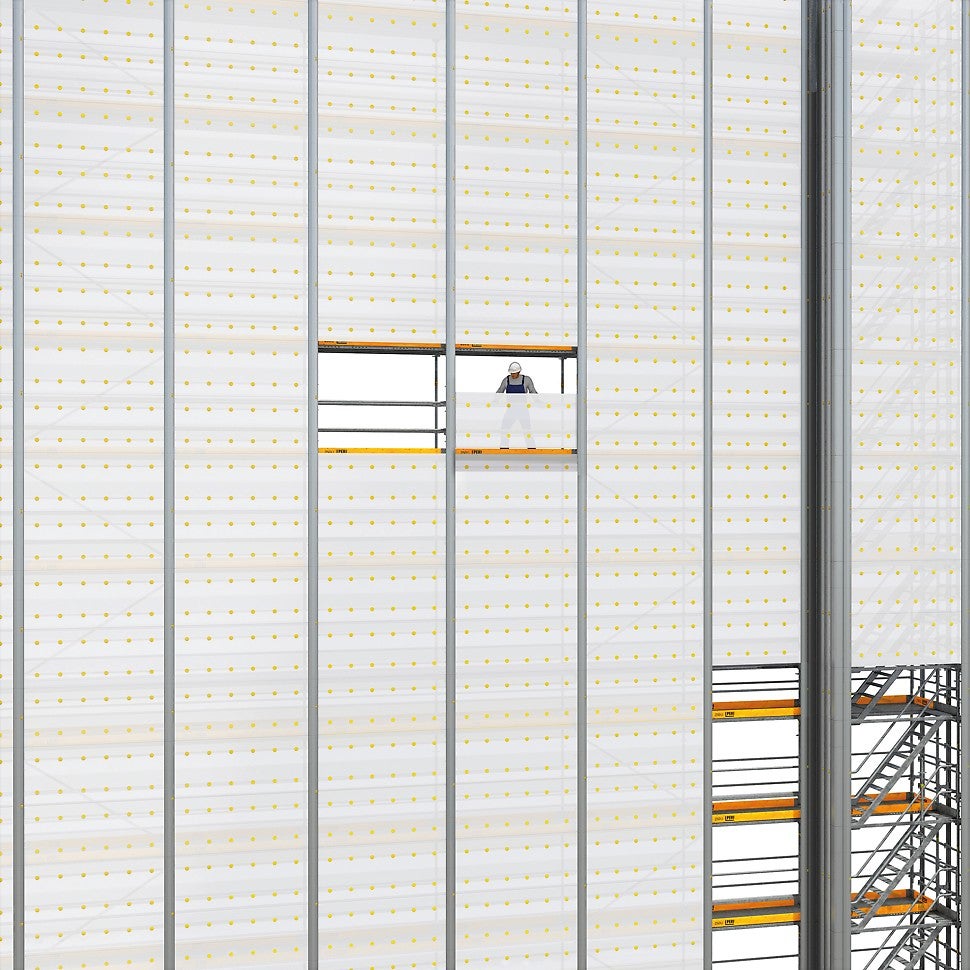 PERI UP Cladding | Scaffolding Enclosure System