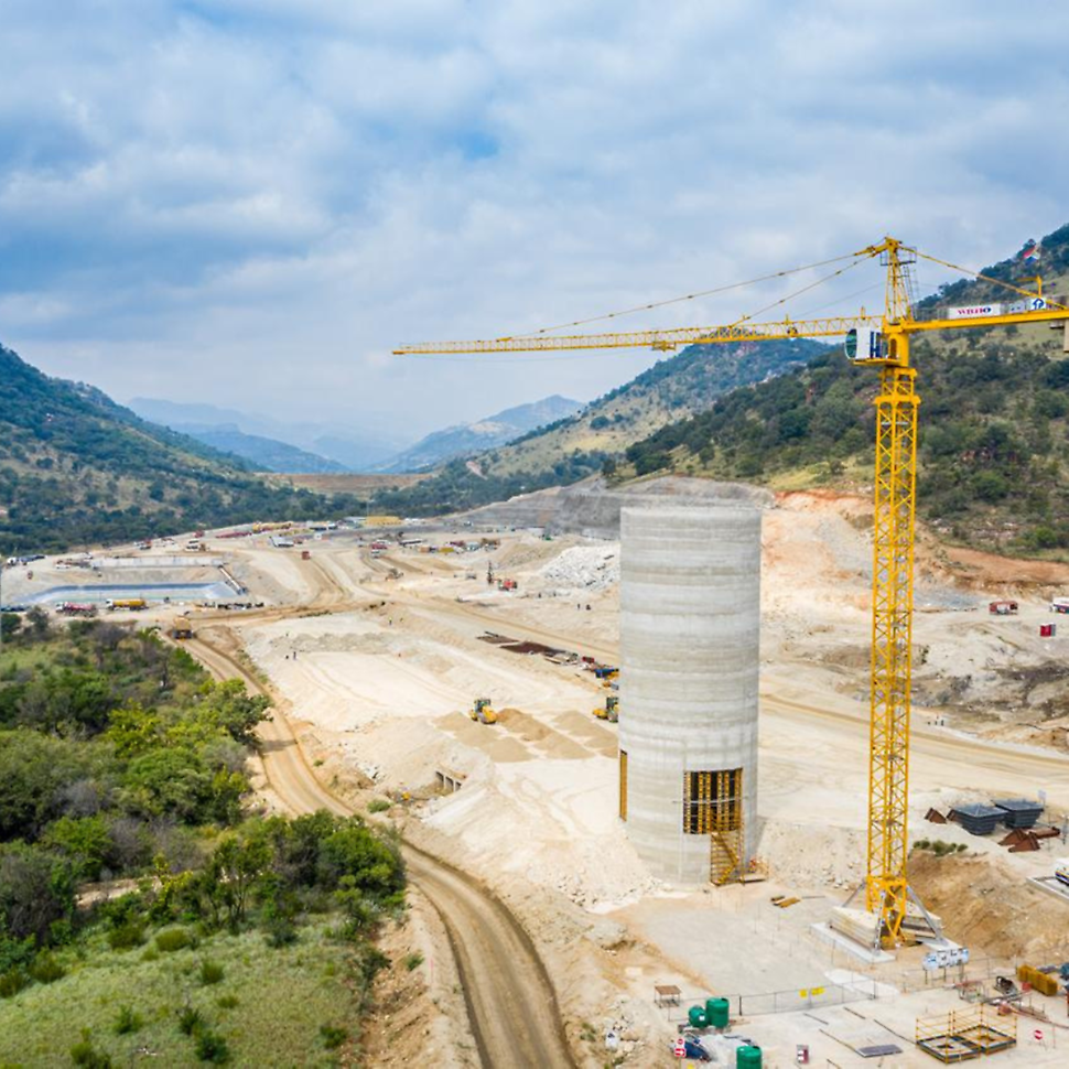 Der Brochen Platinum Mine Stockpile Tunnel