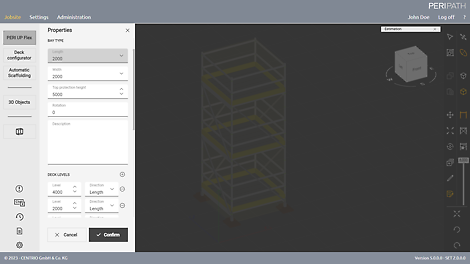 Scaffold Estimation Tool
